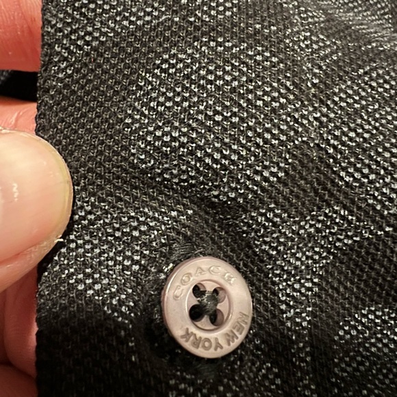 Coach | Shirts | Coach Men Polo Shirt M With Tags | Poshmark